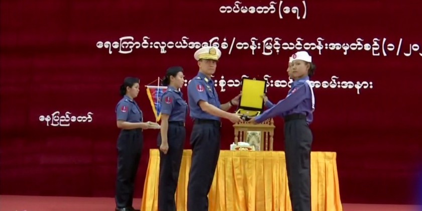 Completion Ceremonies: Maritime and Aviation Youth Training Courses | Myanmar International TV
